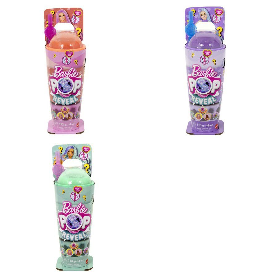 Fisher-Price BRB Pop Reveal Barbie Boba Series Asst